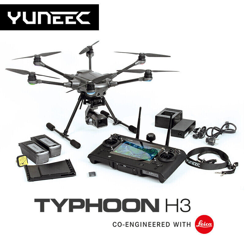 Yuneec Typhoon H3 Hexacopter with 1" Sensor 4K Camera, ST16S Ground ...