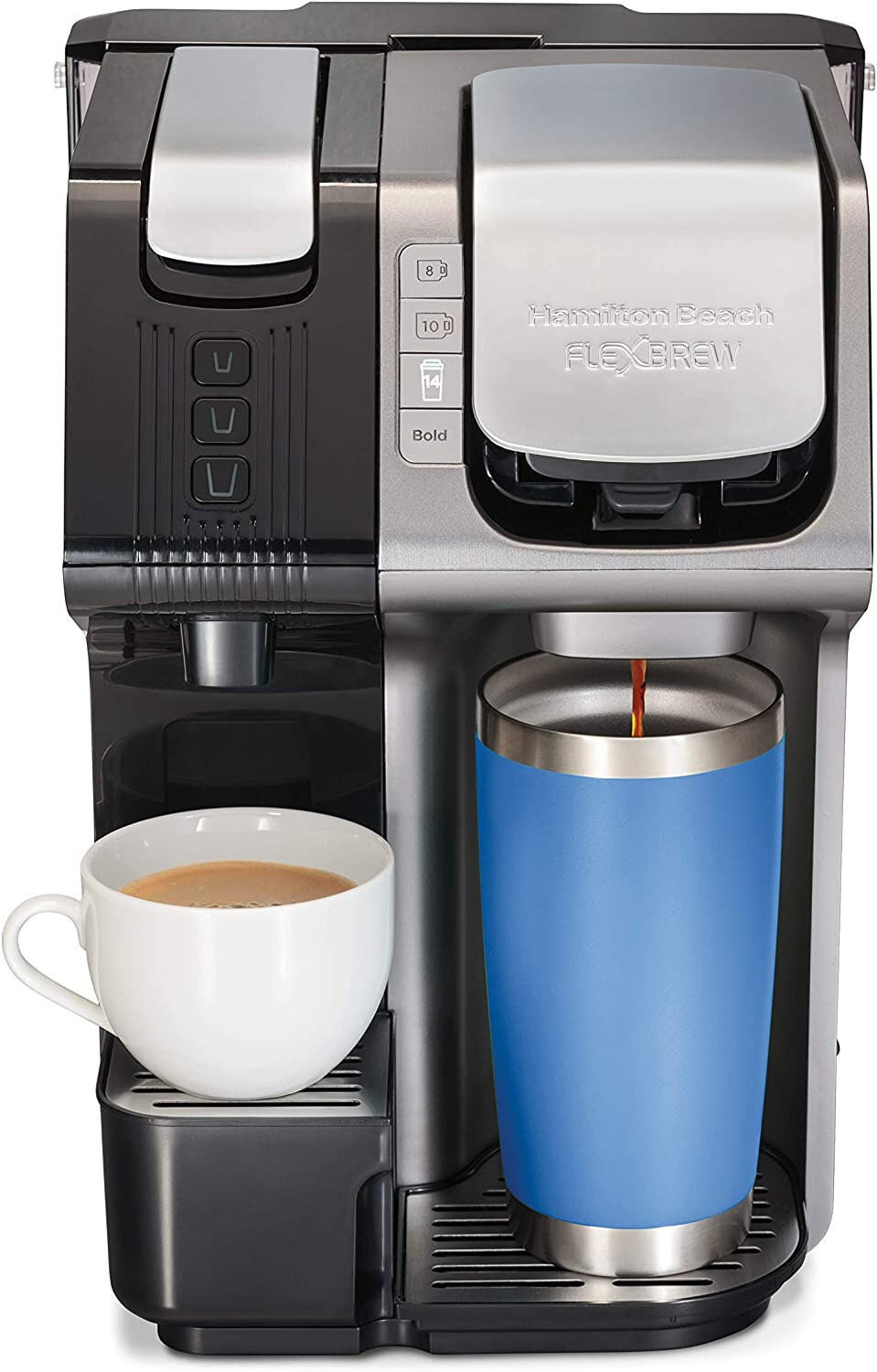 Hamilton Beach FlexBrew Universal Coffee Maker 3 in 1 Nespresso Maker ...
