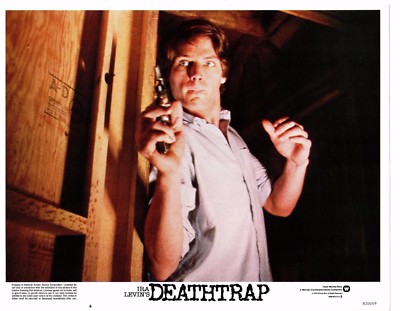 MICHAEL CAINE CHRISTOPHER REEVE DEATHTRAP ORIG 11x14 Lobby Card #1673 ...