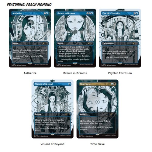 Secret Lair Featuring PEACH MOMOKO - MTG Magic SLD - new sealed Non ...