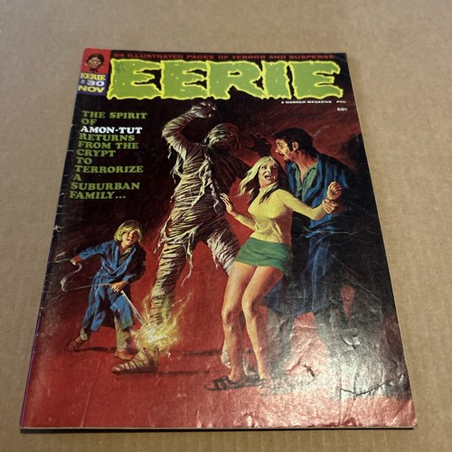 Eerie #30 1970 Basil Gogos Cover Vintage Warren Horror Magazine | eBay