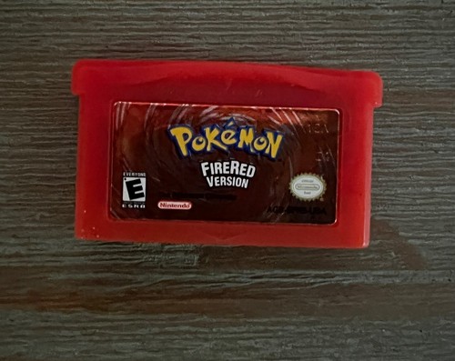 Pokemon FireRed Version GBA Nintendo Game Boy Advance Authentic ...