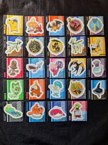 Pokemon Snack Stickers Set 24 | eBay