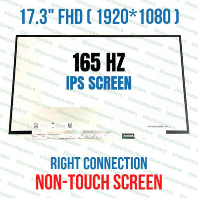 165HZ 17.3" FHD IPS Laptop LCD Screen Alienware m17 R5 2022 Narrow Edge ...