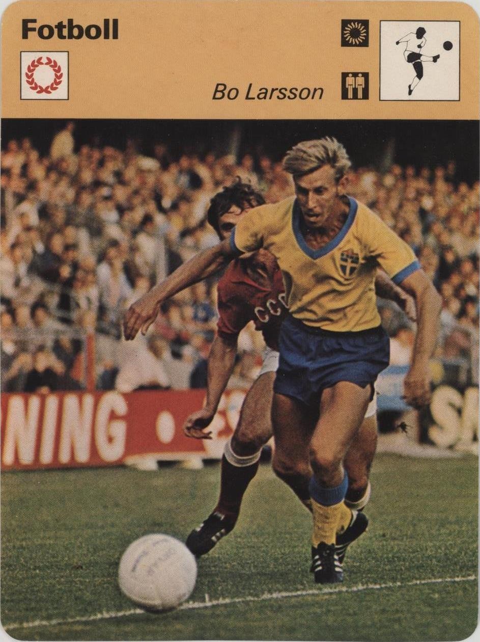 1977-82 Sportscasters - Series 14 Bo Larsson #14-02 Swedish for sale ...