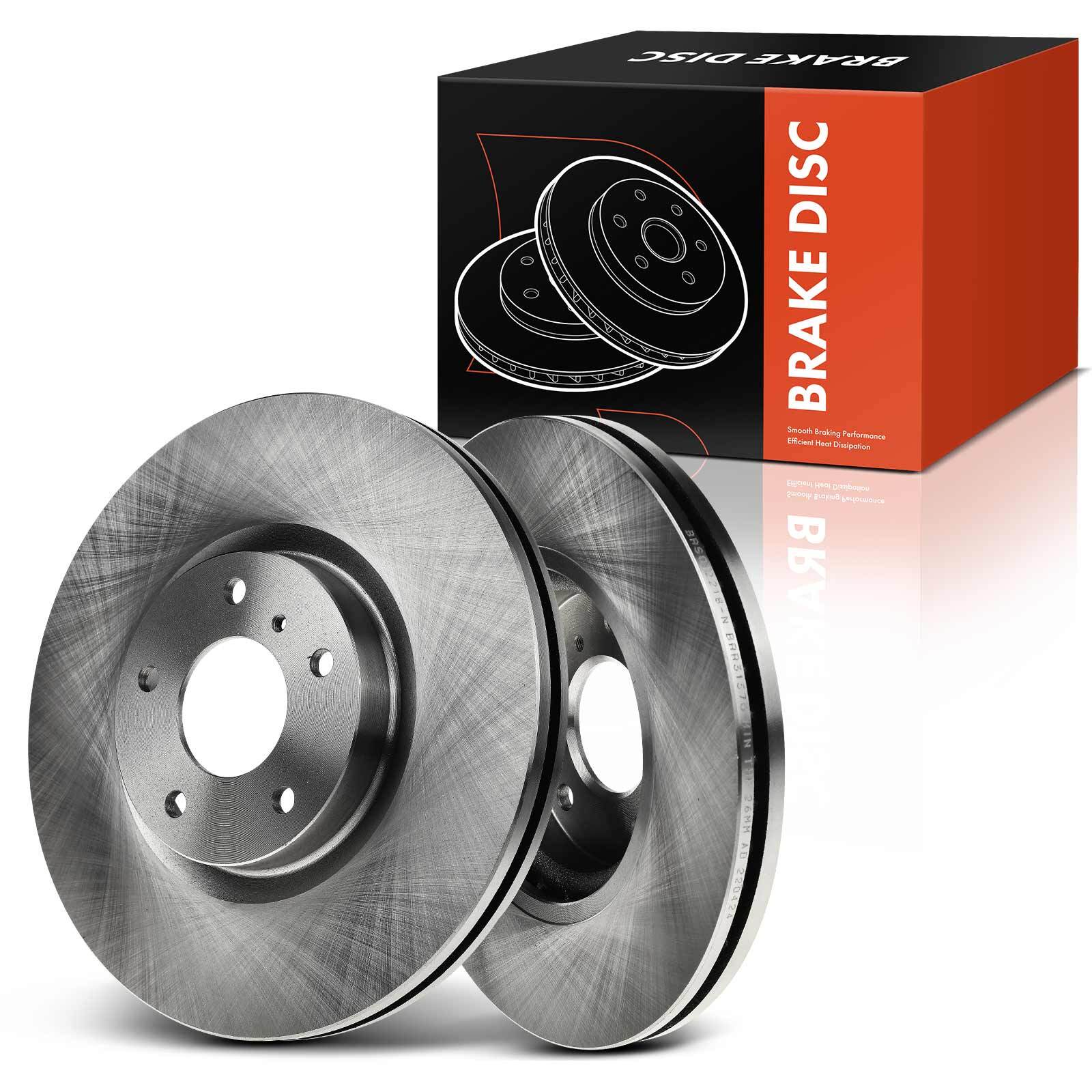 Front Disc Brake Rotors for Infiniti EX35 G37 M45 Q70L Nissan 370Z ...