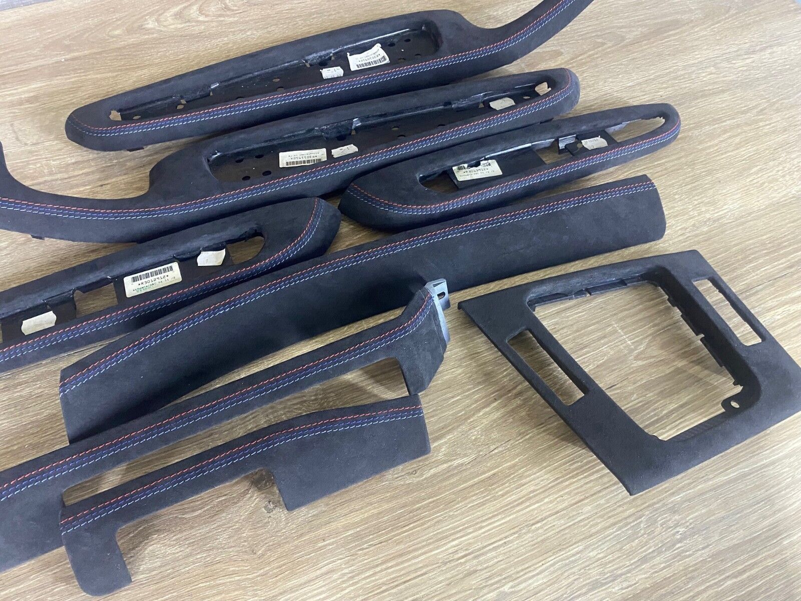 BMW E46 Alcantara Tri Color Interior Trim Set 1998-2006 323 325 328 330 M3 COUPE | eBay