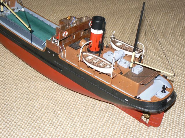 Caldercraft SS Talacre Steam Coaster 1:48 Scale Boat Kit | eBay UK