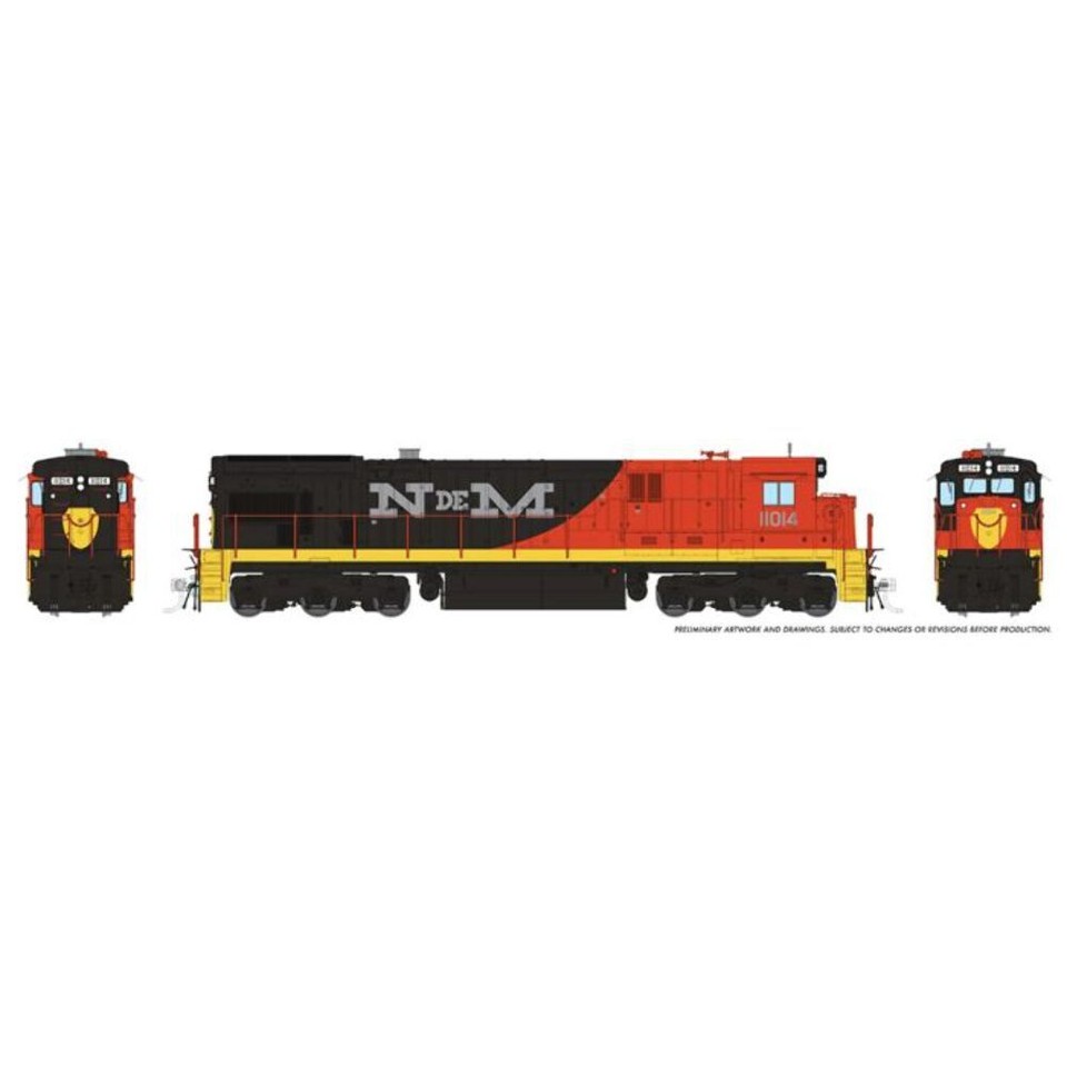 Rapido 042518 HO Scale GE C30-7 NdeM "Early" 11014 with DCC and Sound ...