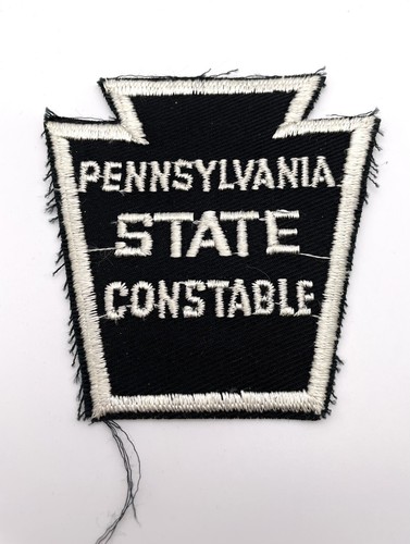 Pennsylvania State Constable Patch Obsolete | eBay