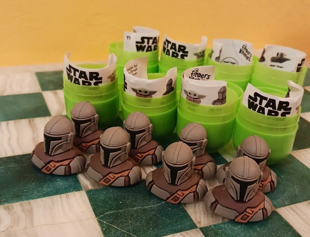 The Mandalorian Din Pencil Topper Lot (8) Star Wars Mandalorian Finders ...