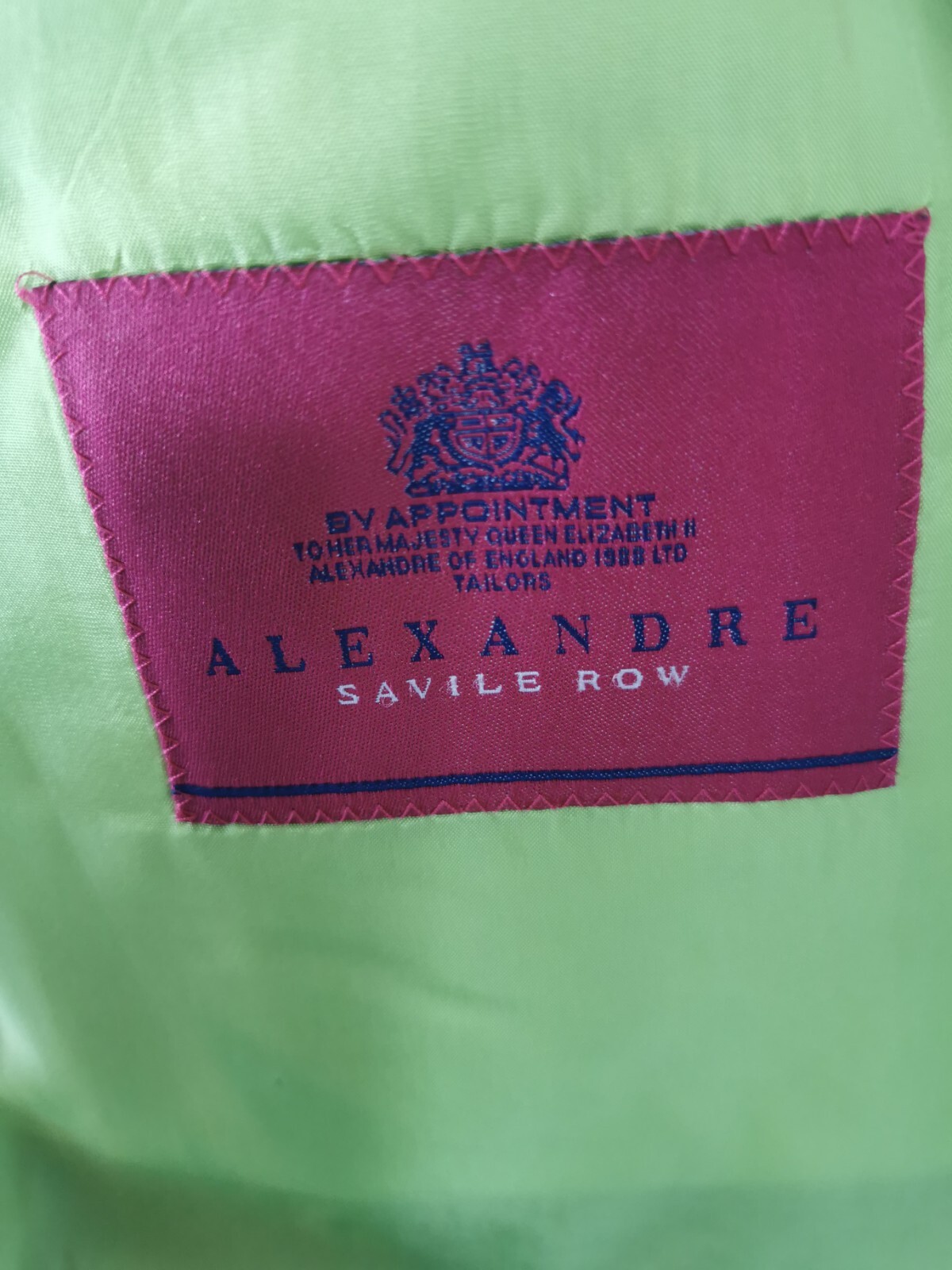 Alexandre Savile Row Men's Grey Green Pinstripe Stripe Blazer Jacket ...