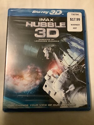 IMAX Hubble 3D Blu-ray Movie Video Leonardo Dicaprio 2012 + 2D Version ...