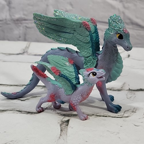 Schleich Bayala Flower Dragon and Baby Toy Figures | eBay