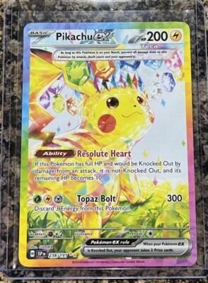 Pikachu EX 238/191 Sv08 Surging Sparks Holographic | eBay
