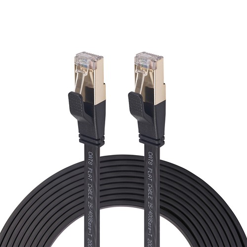 40Gbps Cat8 Ethernet Cable SFTP Gold Plated RJ45 LAN Patch Cord for ...