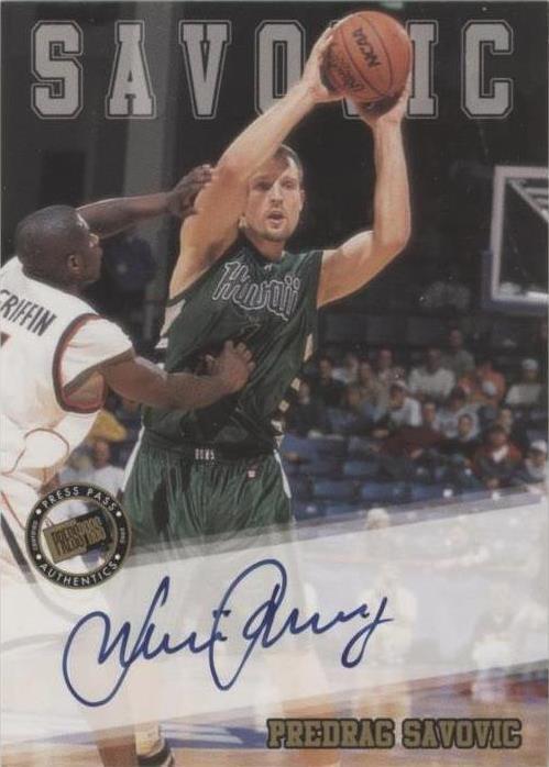 2002 Press Pass - Autographs Predrag Savovic (AU) for sale online | eBay