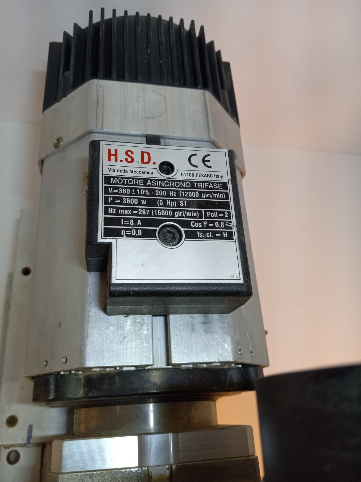 HSD CNC Spindle Motor ISO 30 Biesse Rover 346 used | eBay