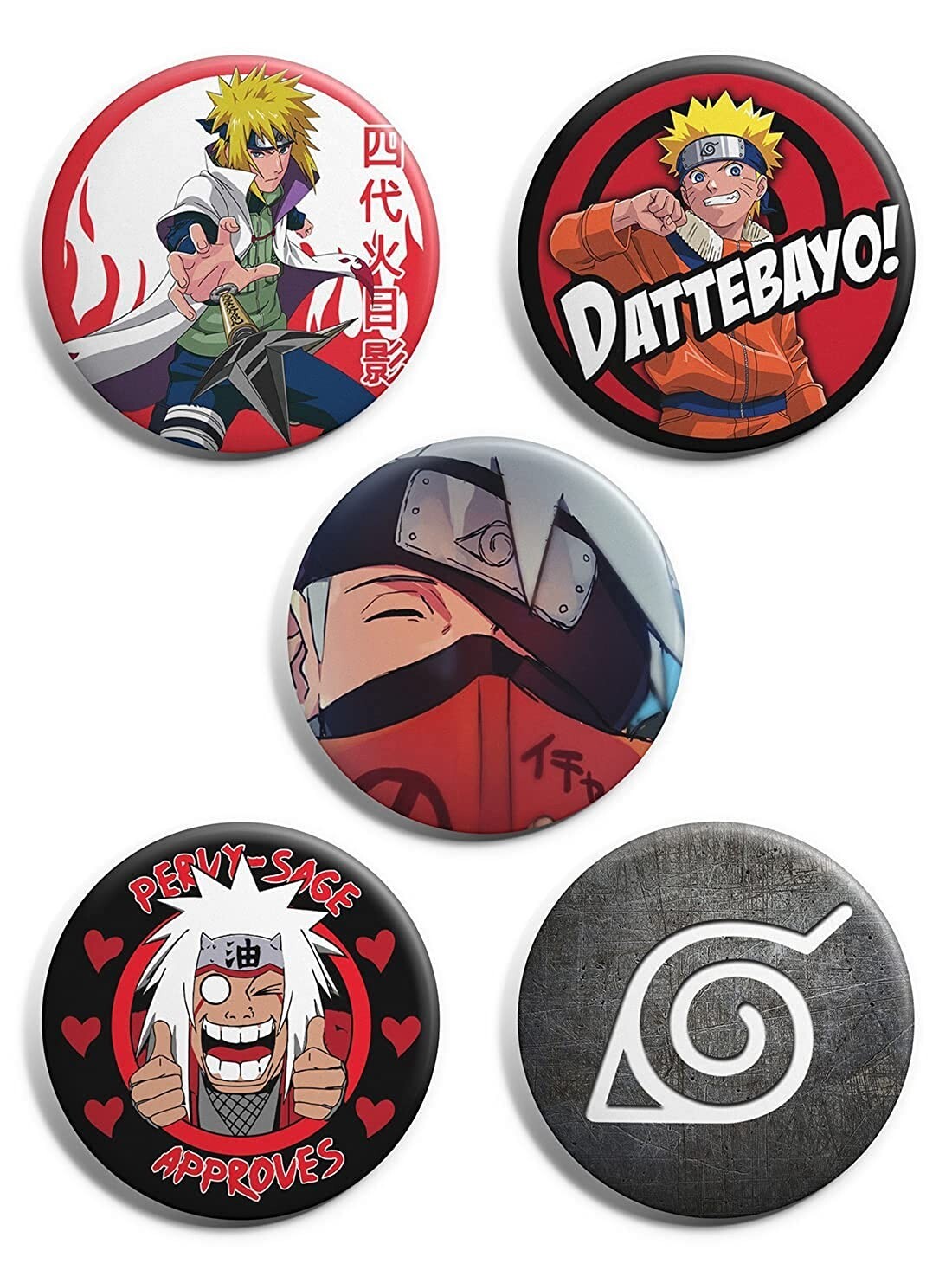 Naruto 5 Village Symbols