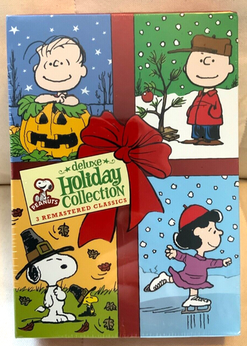 Peanuts Deluxe Holiday Collection-3 Disc DVD Set- Christmas- Charlie ...
