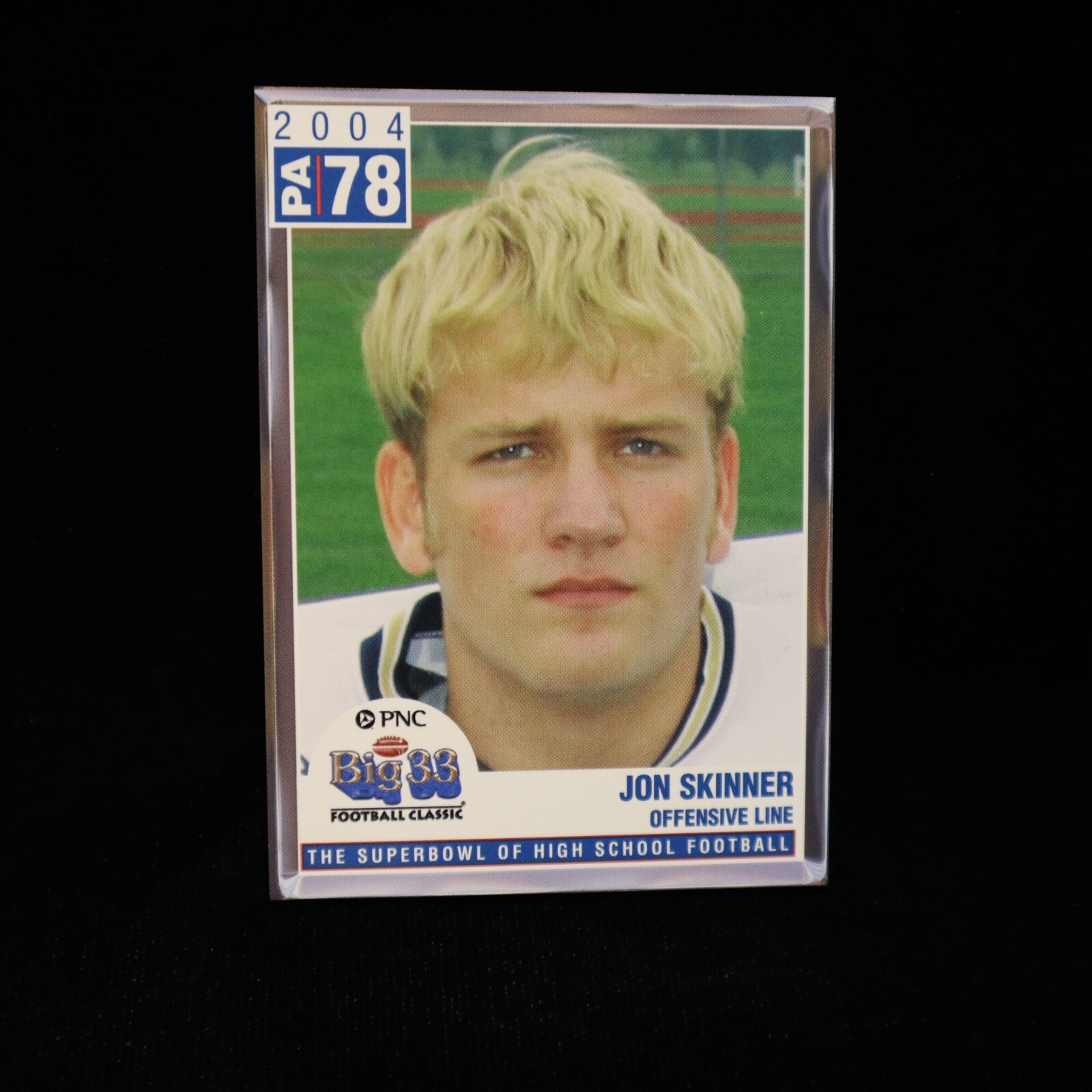 2004 Jon Skinner Big 33 Penn "BLUE" High School Football Classic #PA78 ...