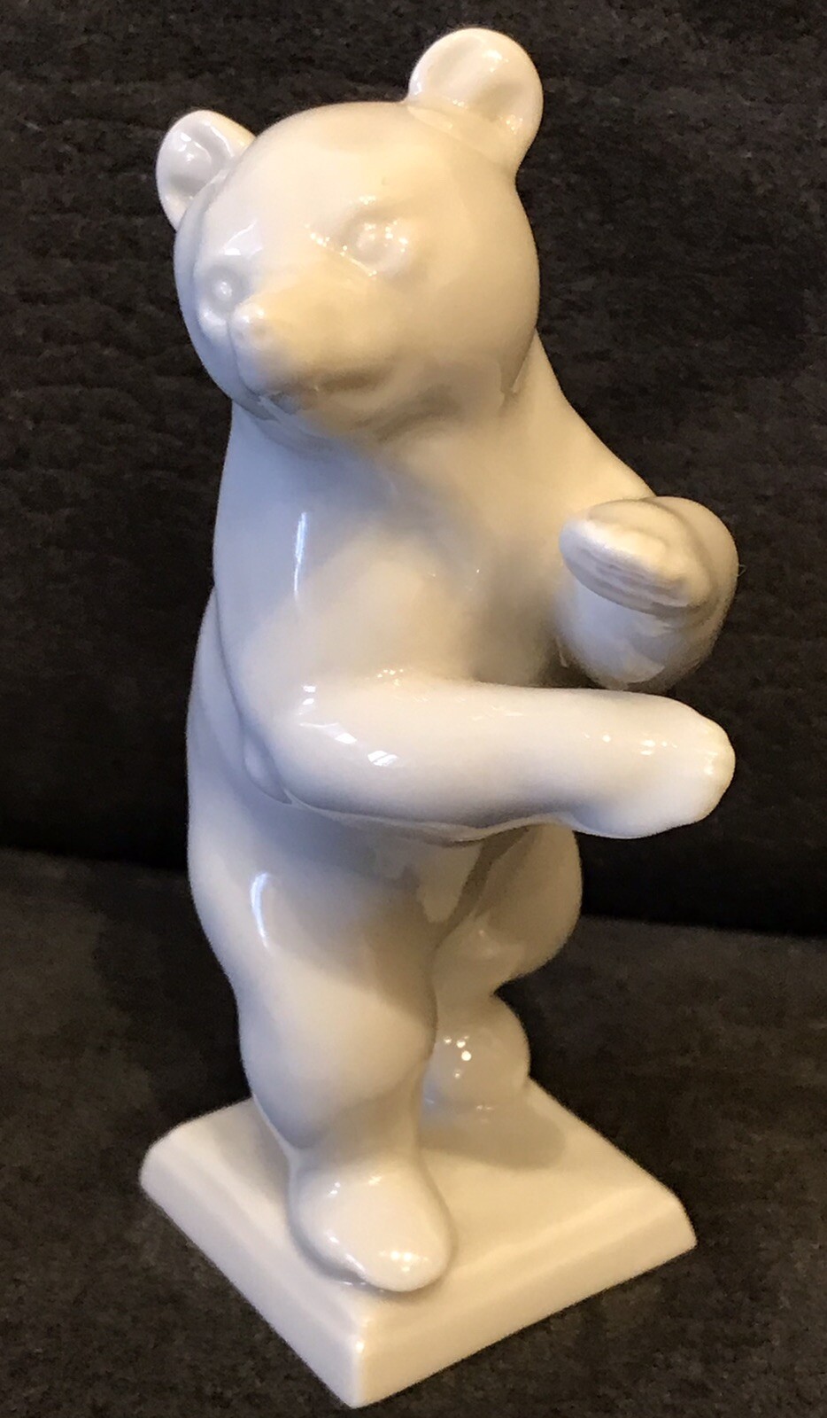 Hutschenreuther Selb Porzellan Figur stehender Bär G. Granget signiert ...