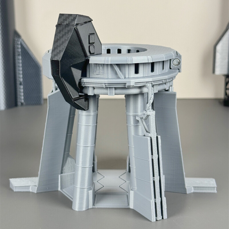 1:200 SpaceX Starship Launch Site Rocket Model High Precision Out of ...