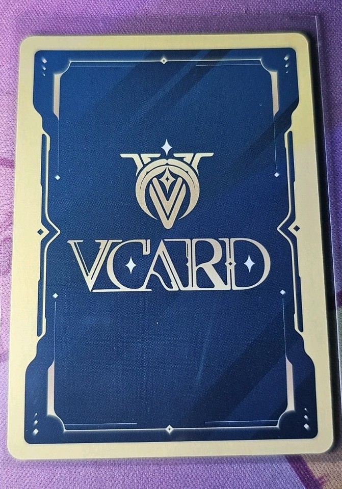 Vcard Rising Stars 1st Edition Sinder 10 Ultra Rare Foil Chase Card | eBay