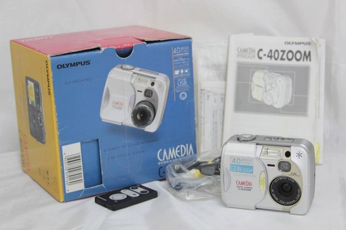 Olympus Camedia C-40 Digital Camera with AA Battery Compatibility Used ...