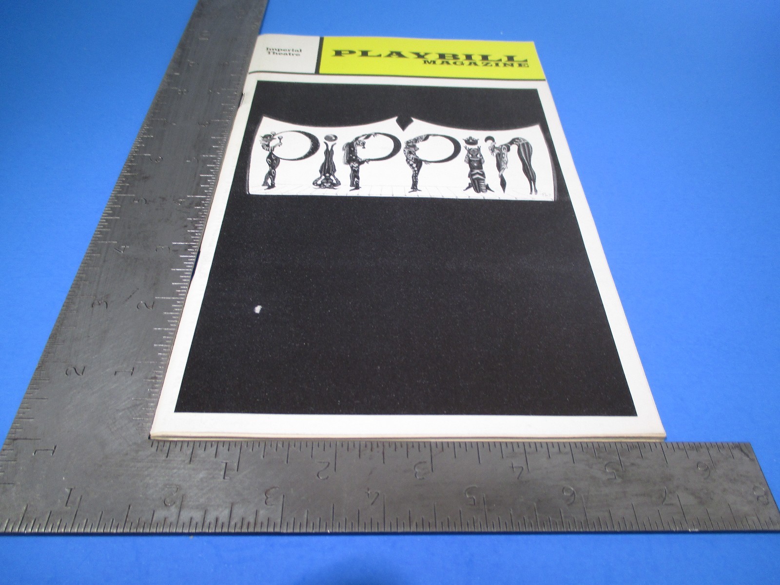 Playbill The Imperial Theatre Pippin Stuart Ostrow Eric Berry anBen ...