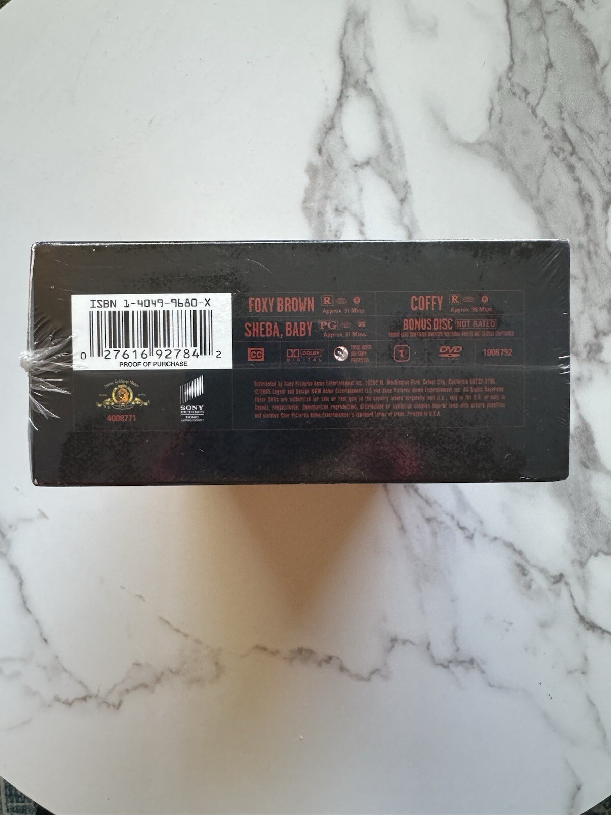 Pam Grier Collection - Foxy Brown/Coffy/Sheba Baby (DVD, 2005, 4-Disc ...