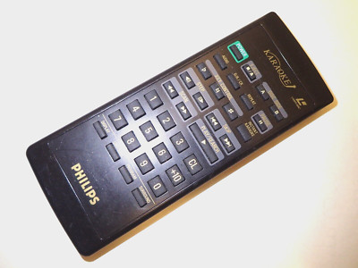 Philips 31019C Laserdisc LD CD Karaoke Remote Control for CDV-400 ...