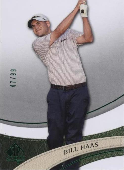 2014 SP Authentic - Bill Haas #8 Emerald Foil /99 for sale online | eBay