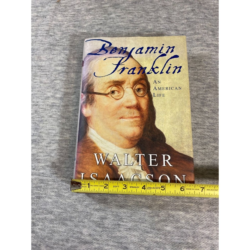 Benjamin Franklin An American Life Book by Walter Isaacson Hardcover ...