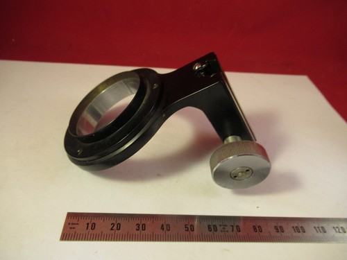 CARL ZEISS GERMANYBRASS CONDENSER HOLDER MICROSCOPE PART OPTICS &P8-A ...