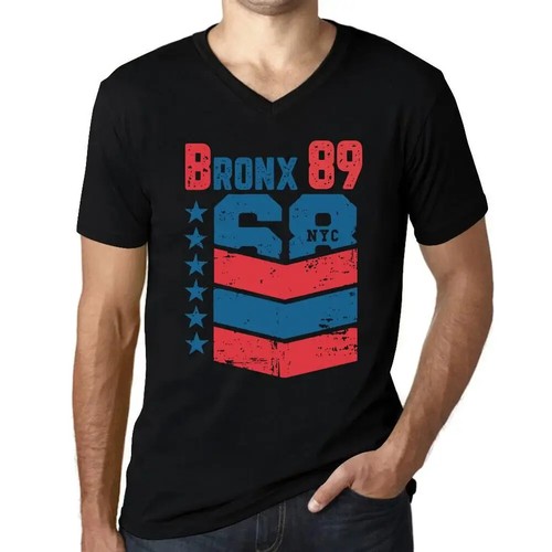 Men's Graphic T-Shirt Bronx 89 89th Birthday Anniversary 89 Year Old ...