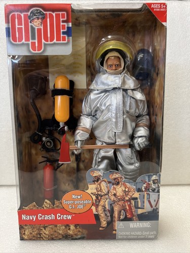 GI Joe Navy Crash Crew 12" Figure 2001 Hasbro Sealed NOS see ad | eBay