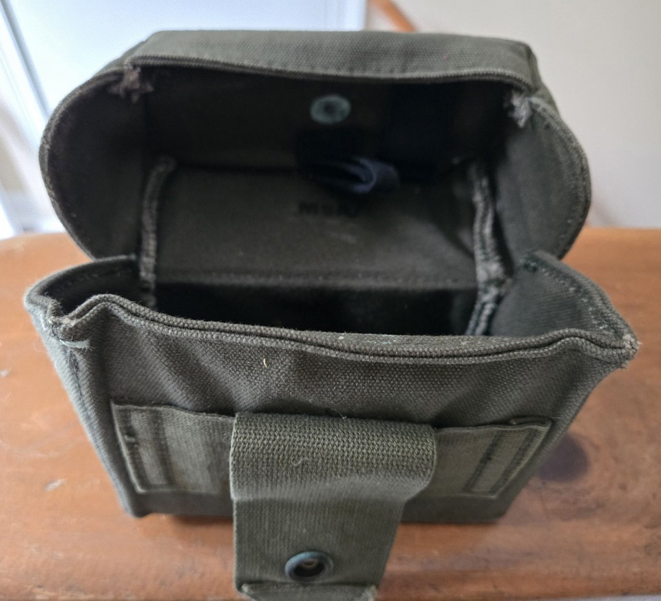 US Military Chemical Agent Detector Kit Pouch VGH ABC AN- M15A2A ...