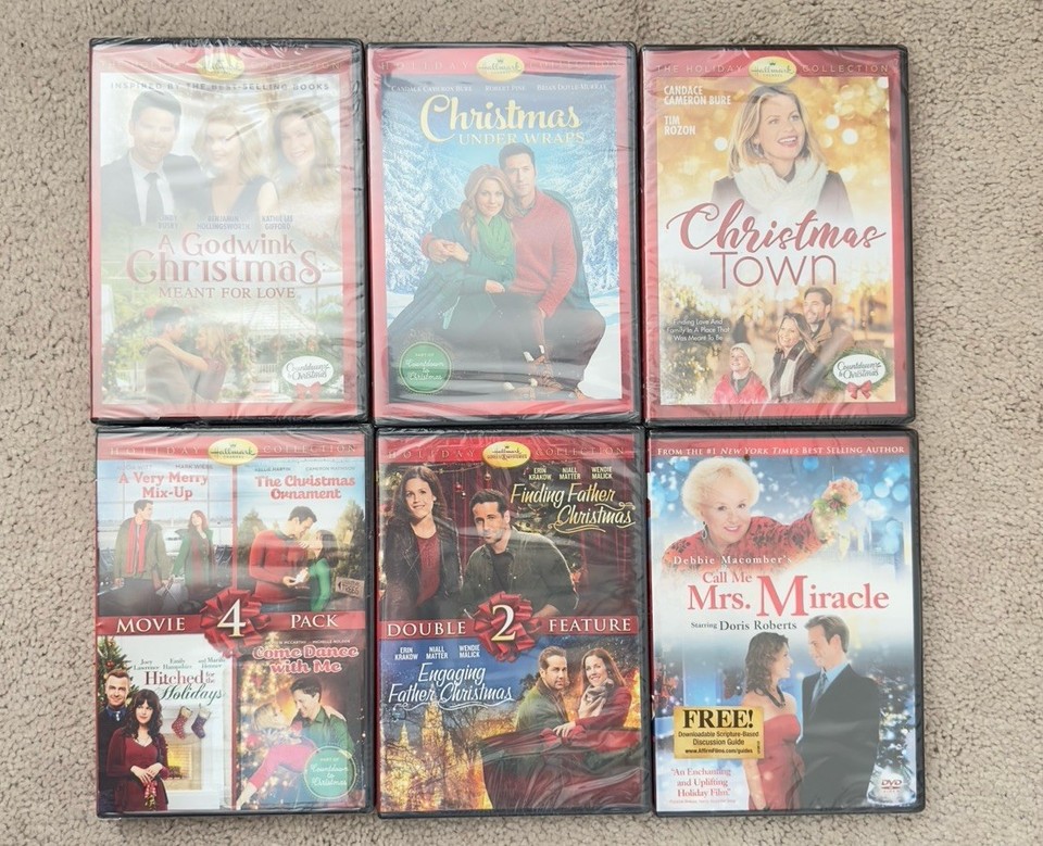 Lot Of 23 Hallmark Holiday Collection DVDs Sealed Countdown To ...