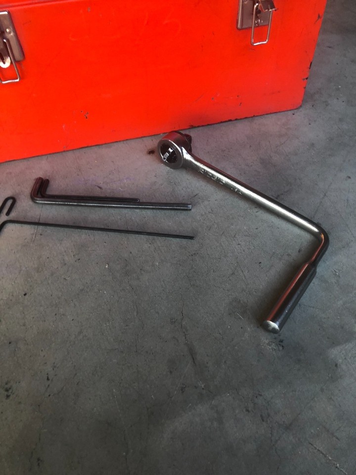 RIDGID 93497 915 Roll Groover Tool Storage Box with Ratchet | eBay