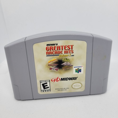 Midway's Greatest Arcade Hits Volume 1 for Nintendo 64 Tested | eBay