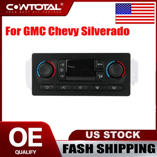 A/C Heater Climate Control Module For GMC Chevy Silverado Tahoe Sierra ...