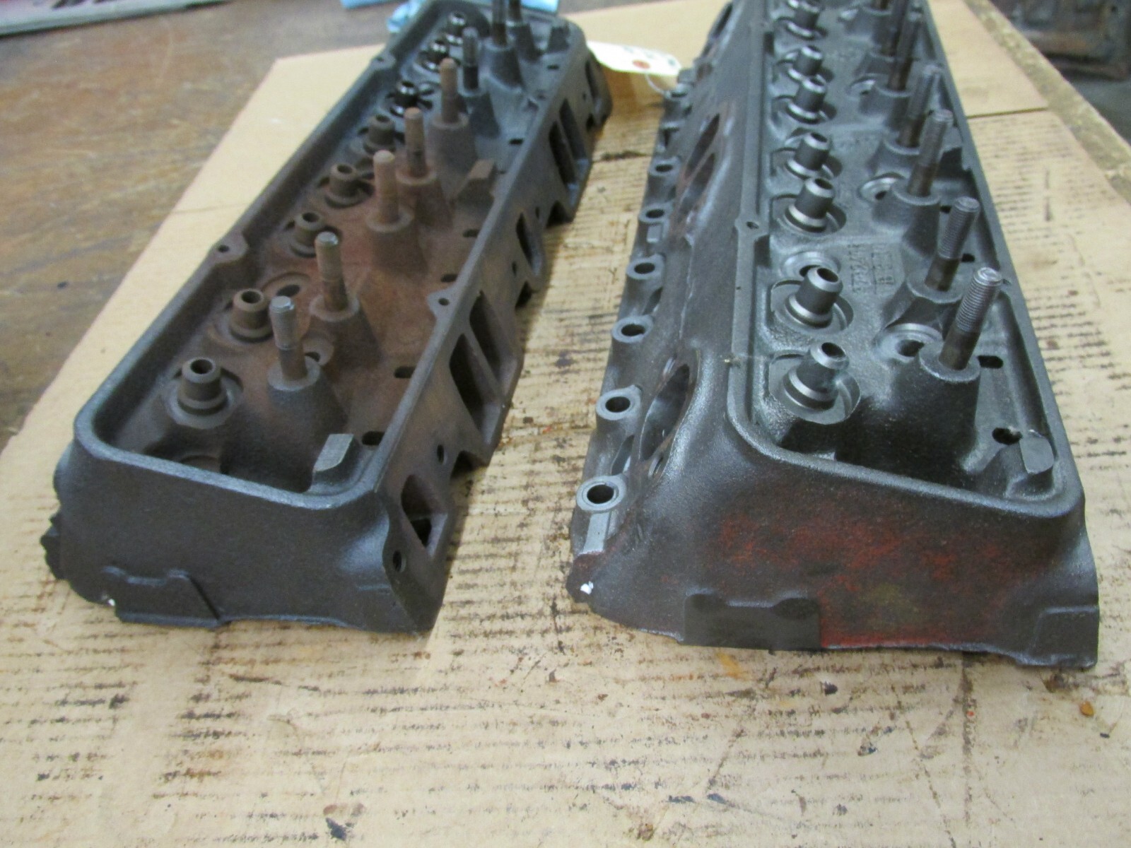 1965 SBC Small Block Chevy 327 Heads 3782461 461 B-3-5 E-29-5 | eBay