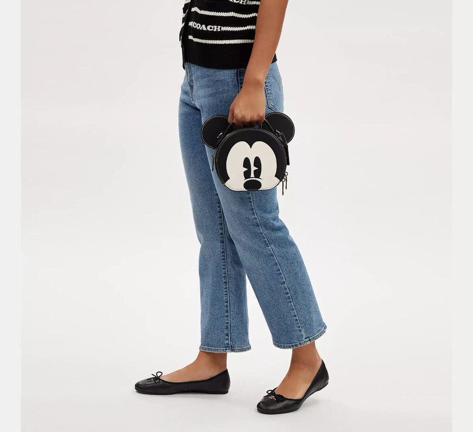 NWT Disney X Coach Mickey Mouse Ear Bag CM194/CM840 | eBay