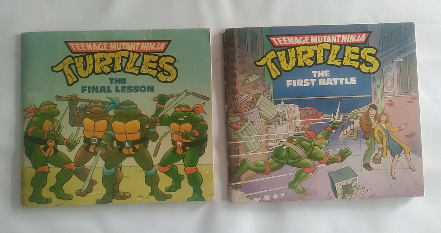 TMNT Teenage Mutant Ninja Turtles Books The First Battle & The Final ...