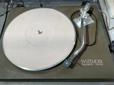 Vintage Systemdek Transcription Turntable | Grelly USA