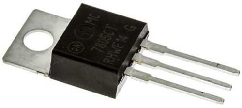 2 x ON Semiconductor MC7805CT Linear Voltage Regulator, 1A 5V, ±4%, 3 ...
