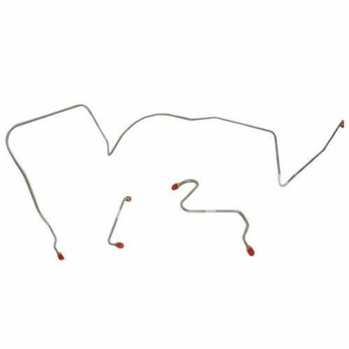 For Pontiac LeMans 1966 Front Brake Line Kit w/ Manual Drum Brakes ...