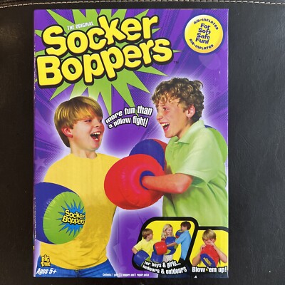 Socker Boppers Inflatable Boxing Pillows One Pair Boppers 5+ Air ...