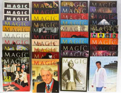 Lot of 42 MAGIC Magazine Issues (1992–2013) – Illusionist Magic History ...